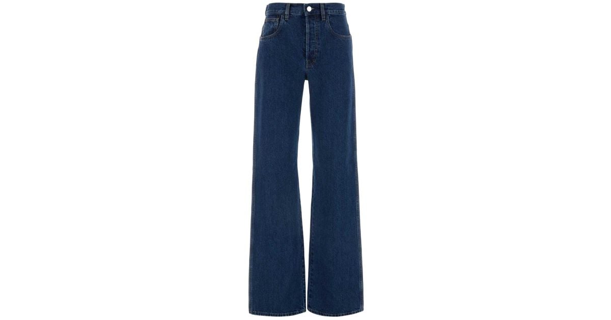 Gucci Straight-Leg Jeans in Blue | Lyst