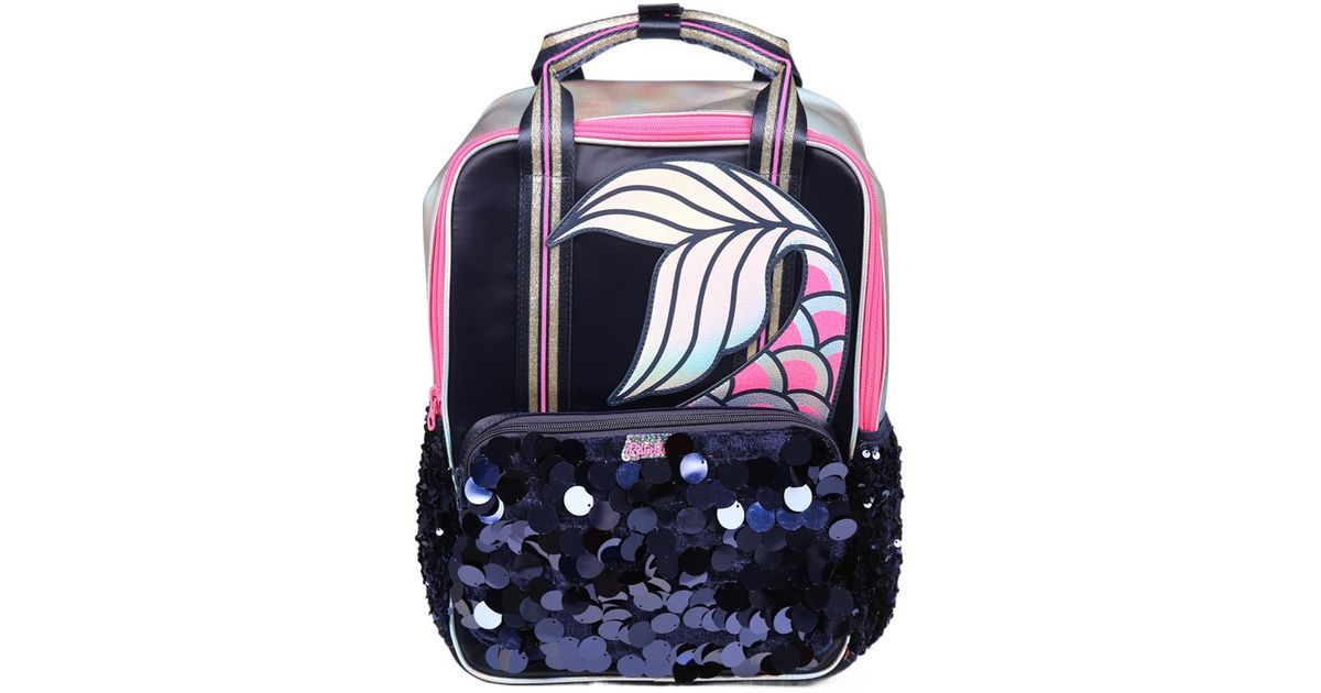 Billieblush Mermaid Sequined Backpack in Blue | Lyst