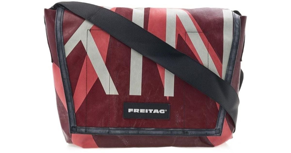 Freitag Flip Shoulder Bag in Red for Men | Lyst