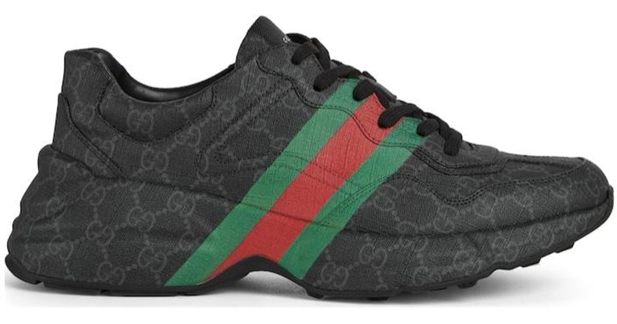 Gucci Rhyton Series Of Sneakers in Green for Men | Lyst