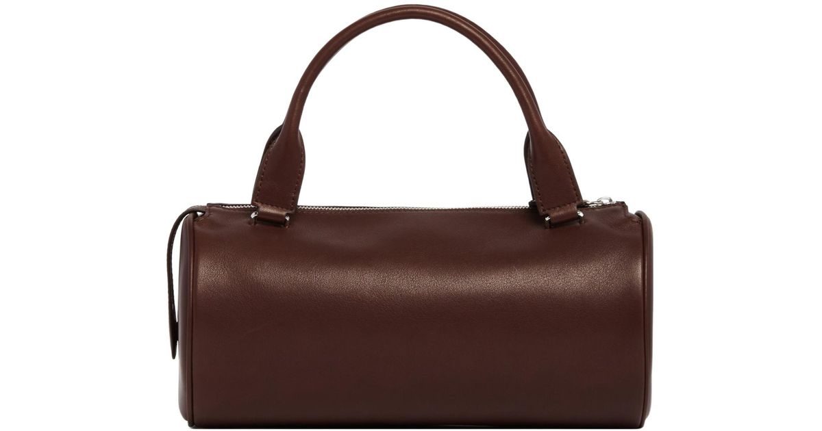 The Row Zippered Handbag in Brown | Lyst