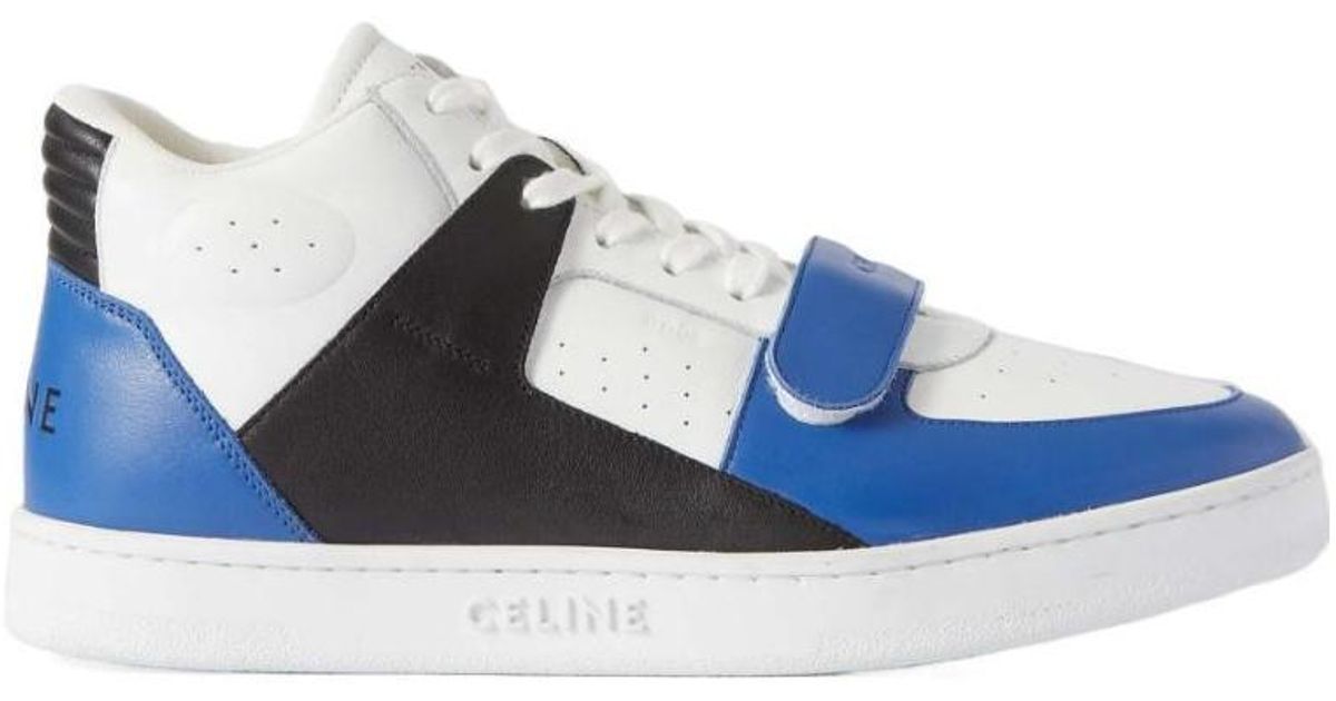 Celine Color Splicing Sports Shoes in Blue for Men | Lyst
