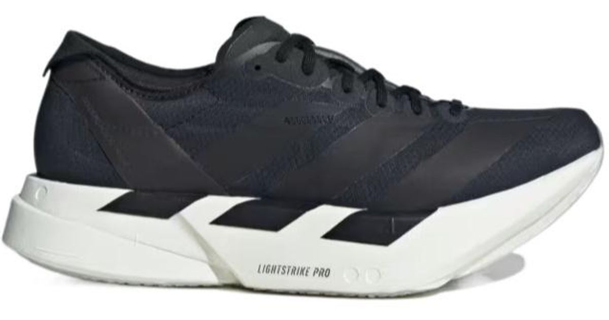 adidas Adizero Adios Pro 4 Lace-Up Sneakers in Blue | Lyst