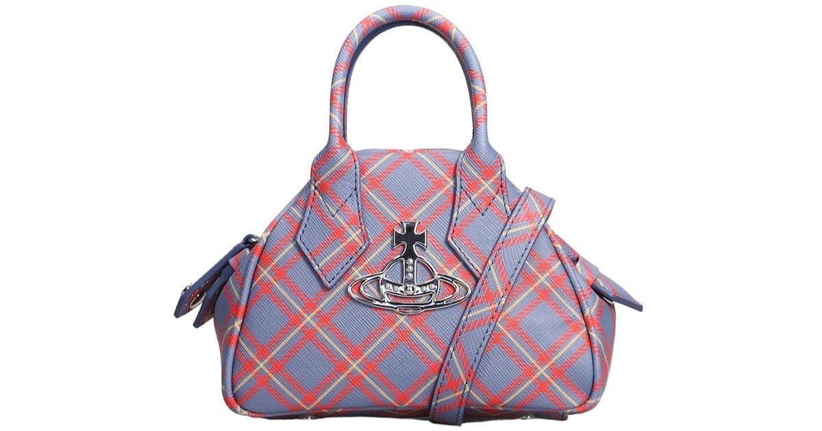 Vivienne Westwood Orb Plaque Mini Yasmine Handbag in Purple | Lyst