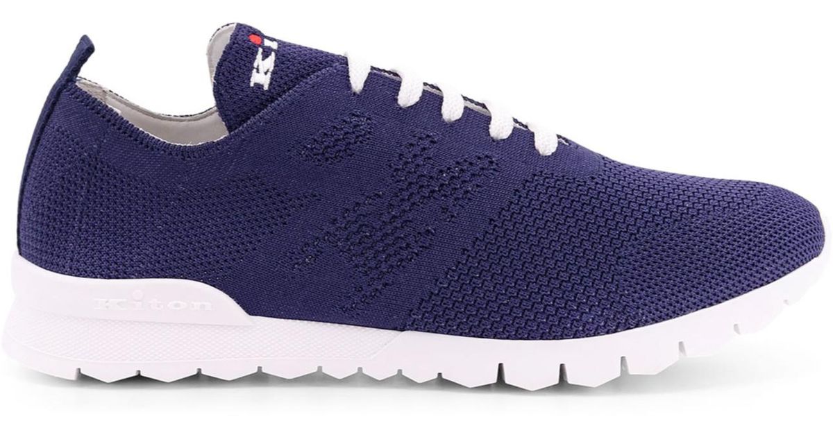 Kiton Sneakers in Blue for Men | Lyst
