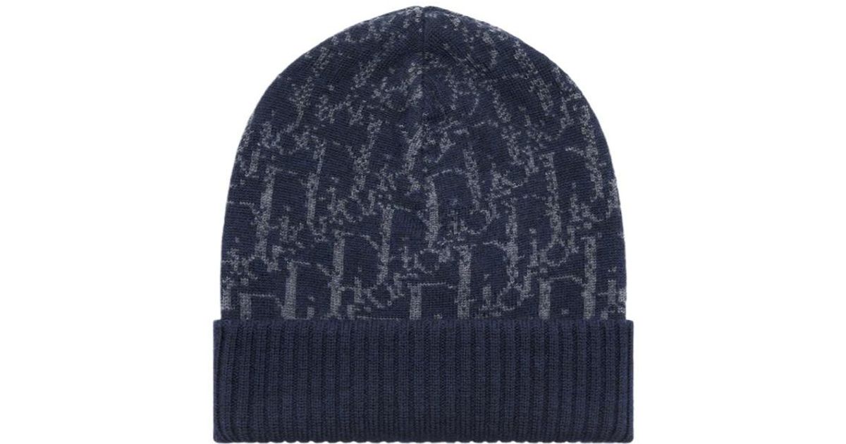 Dior Rib Hat in Blue | Lyst