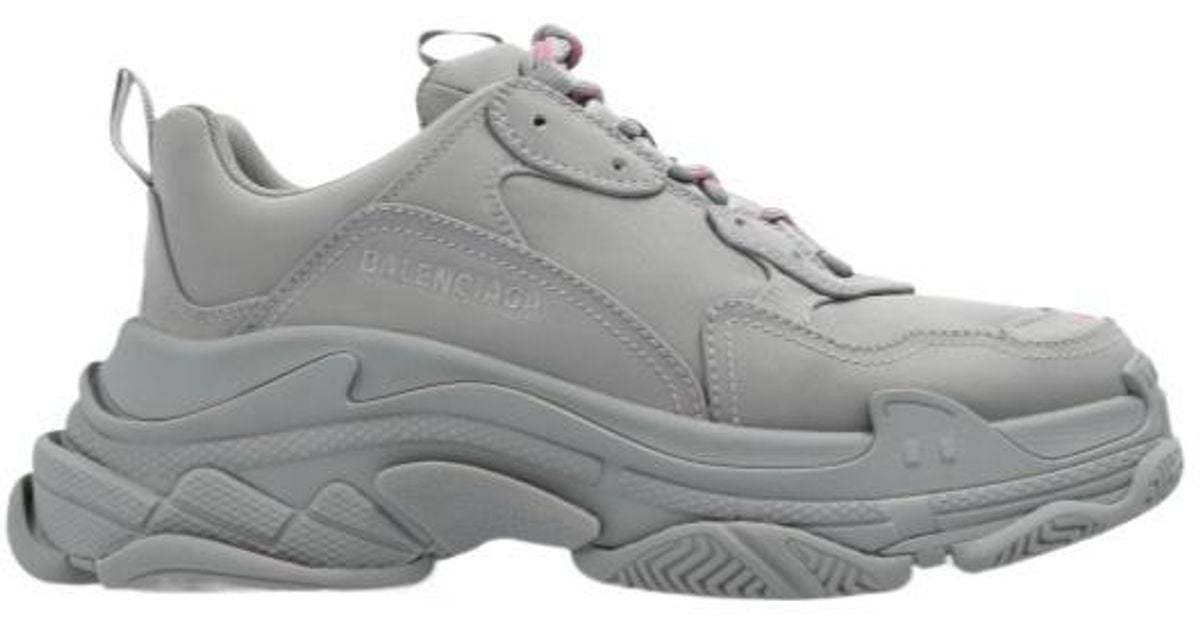 Balenciaga Triple S Sneakers in Gray | Lyst