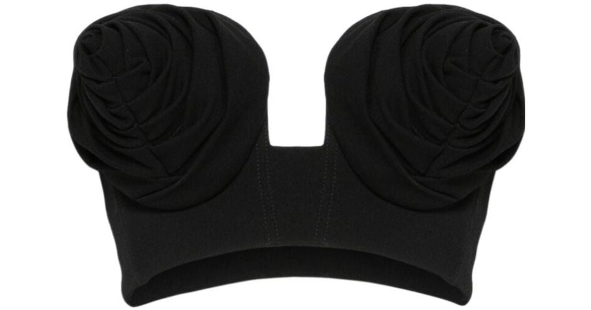 Jean Paul Gaultier Cone Cup Bra in Black | Lyst