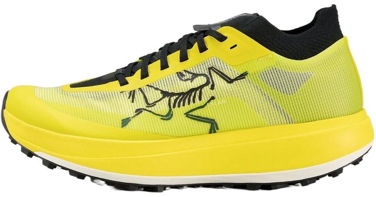 Arc'teryx Sylan Pro Mountain Running Shoes in Yellow for Men | Lyst