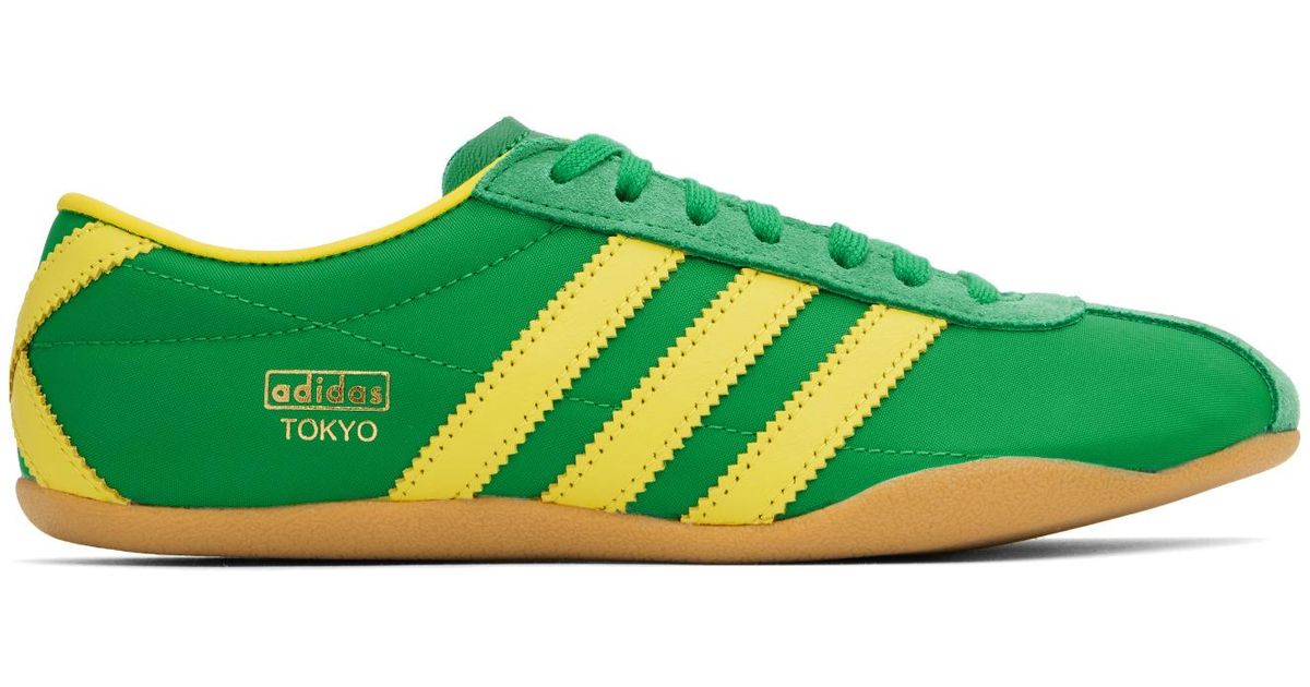 adidas Originals Tokyo Sneakers in Green | Lyst