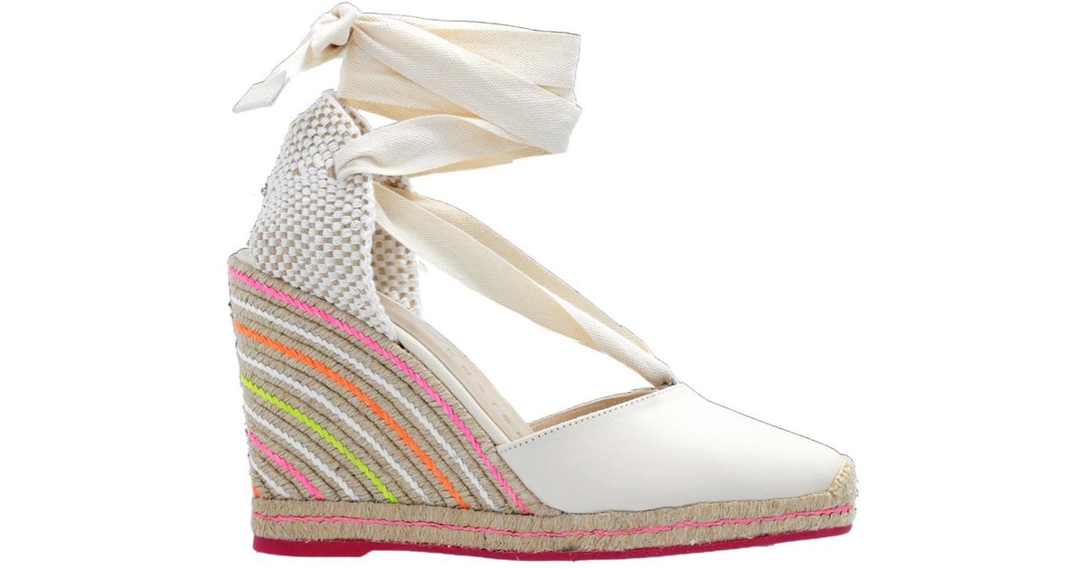 Sophia Webster Round Head Heels in White | Lyst