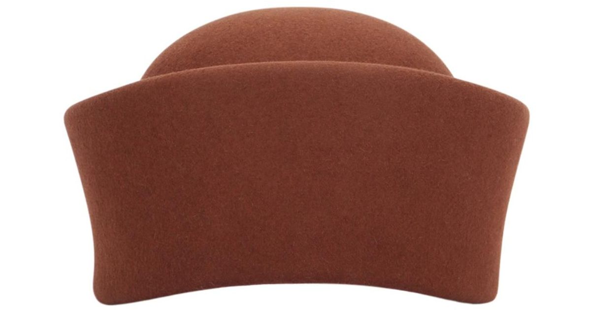 Loro Piana Fold Hat Hem in Brown | Lyst