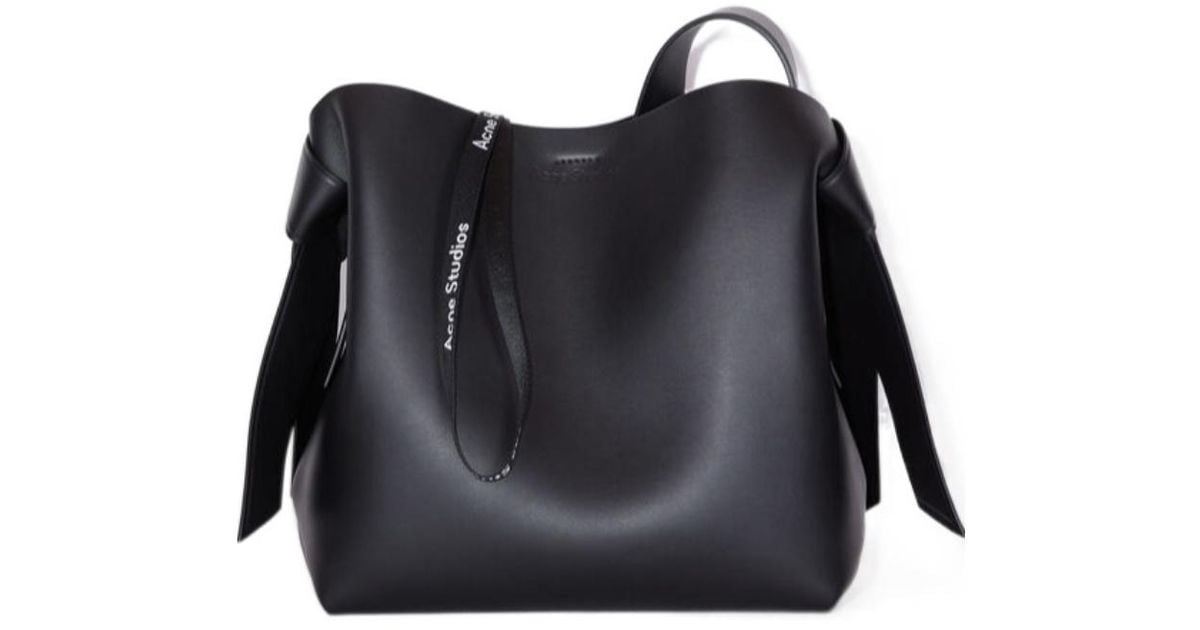 Acne Studios Musubi Medium Shoulder Bag in Black | Lyst