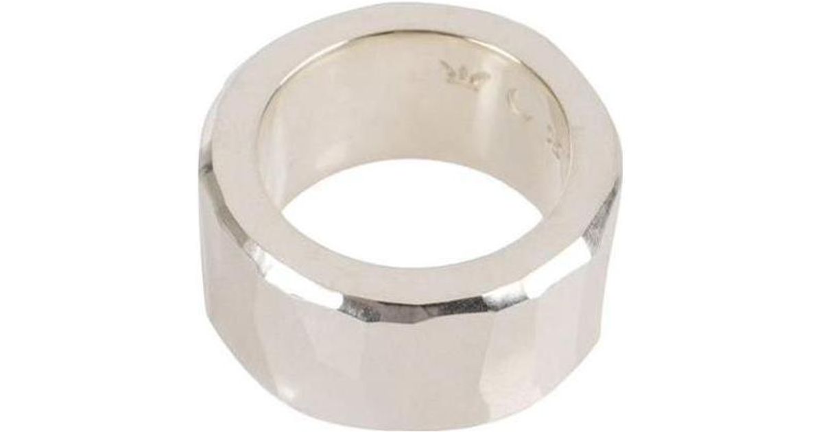 Werkstatt:münchen Structural Ring in White for Men | Lyst