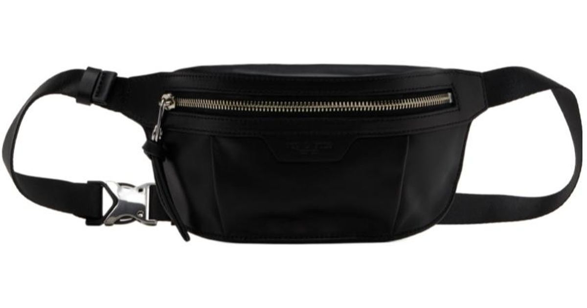 Rag & Bone Zipper Waist Bag in Black | Lyst