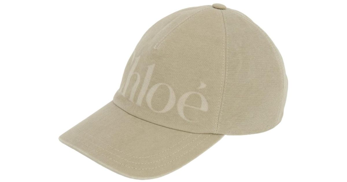 Chloé Chloé The Chloé Essentials Cap in White | Lyst