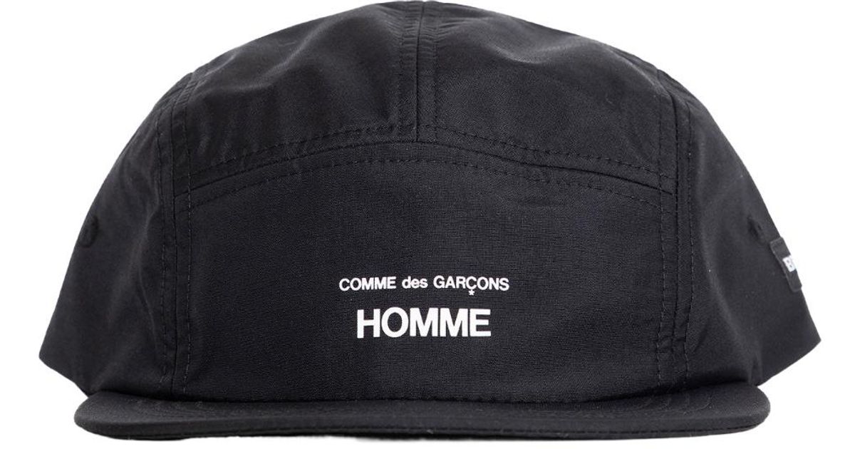 Comme des Garçons 5-Panel-Logo-Cap in Black for Men | Lyst