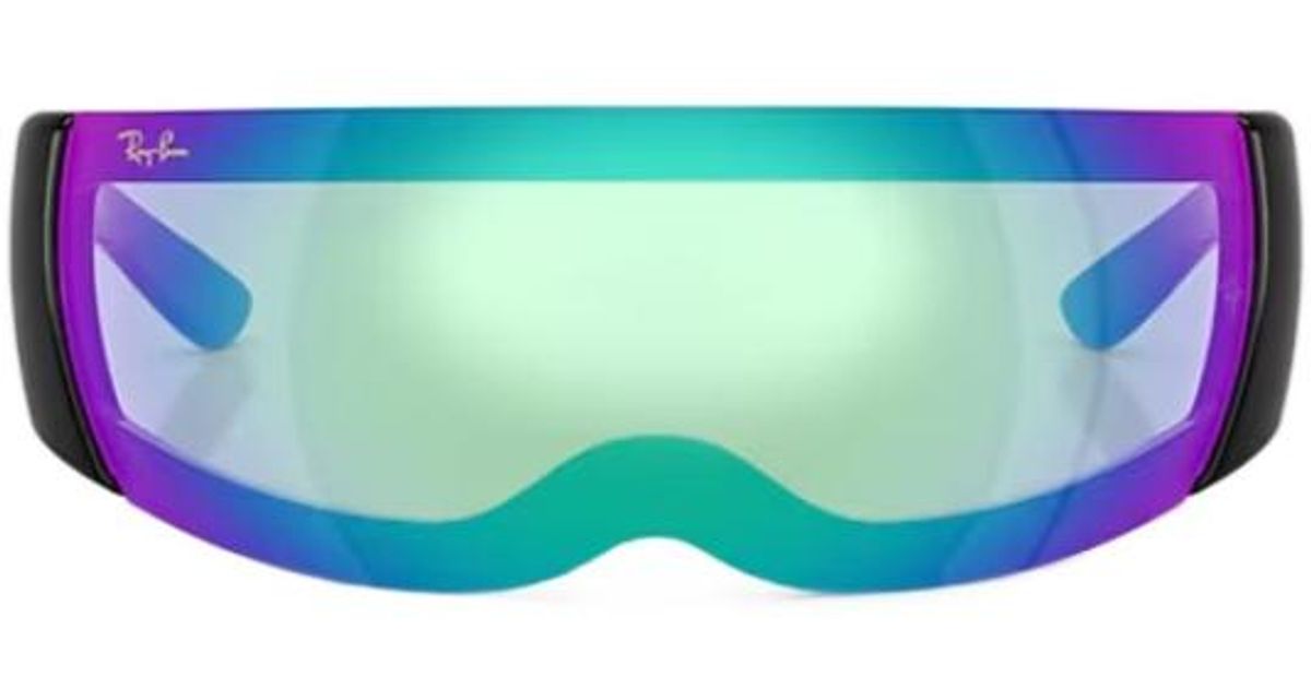 Ray-Ban Ultra Wrap 002 Next Generation Collection in Blue for Men | Lyst