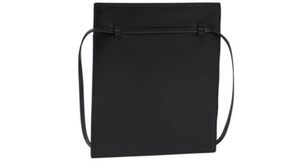 The Row Rectangular Shoulder Bag in Black for Men | Lyst