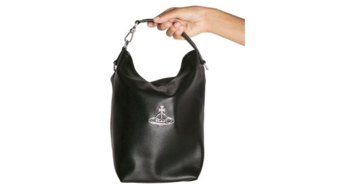 Vivienne Westwood Sam Bucket Bag in Black | Lyst