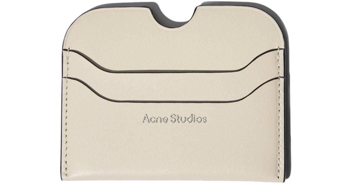Acne Studios Logo Clip in White for Men | Lyst