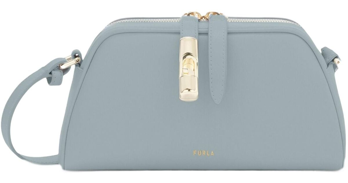 Furla Mini Goccia Shoulder Bag in Blue | Lyst