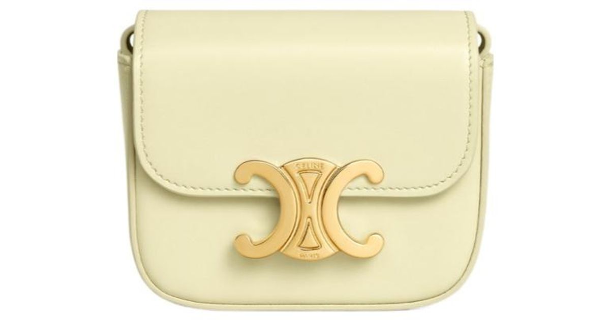 Celine Mini Claude in Natural | Lyst