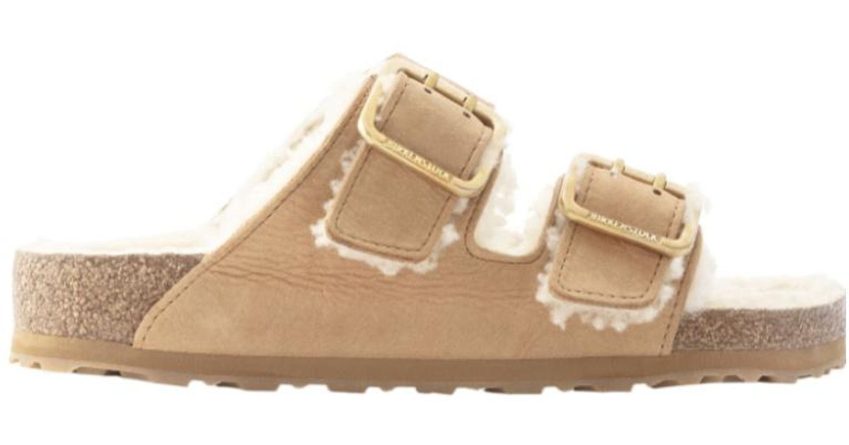 Birkenstock Double-Button Slippers in White for Men | Lyst