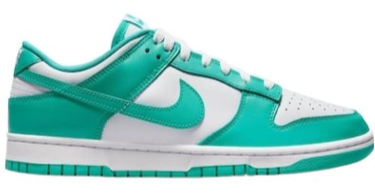 Nike Low-Cut Skate Shoes With Front Lace in Green for Men | Lyst