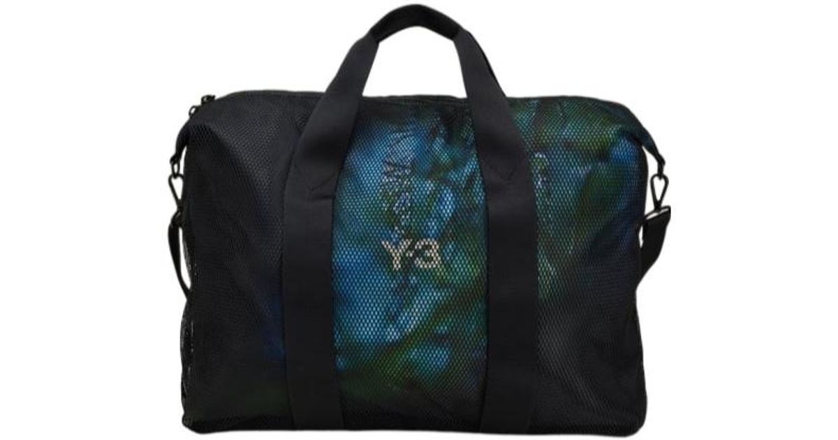 Y-3 Double-Handle Travel Bag in Black for Men | Lyst