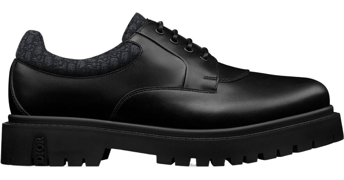 Dior Homme Explorer Iii Derby Shoes in Black for Men | Lyst
