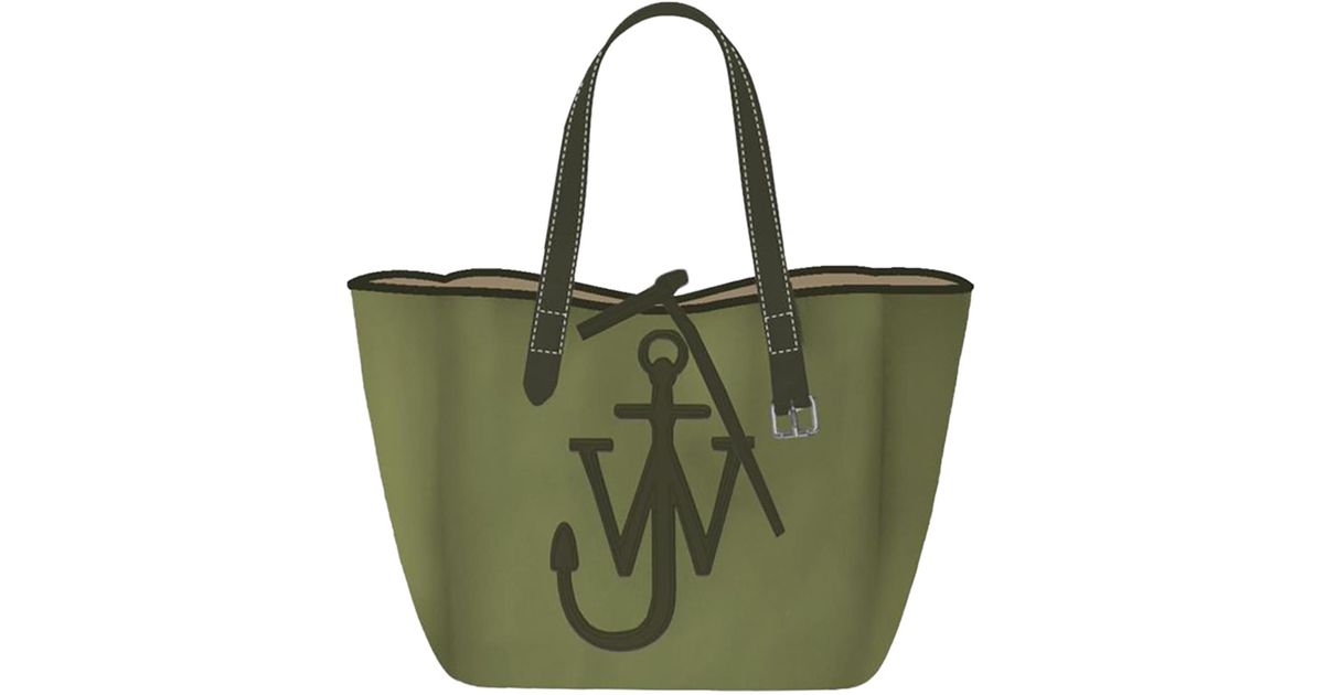 JW Anderson Belt Tote Bag in Green | Lyst