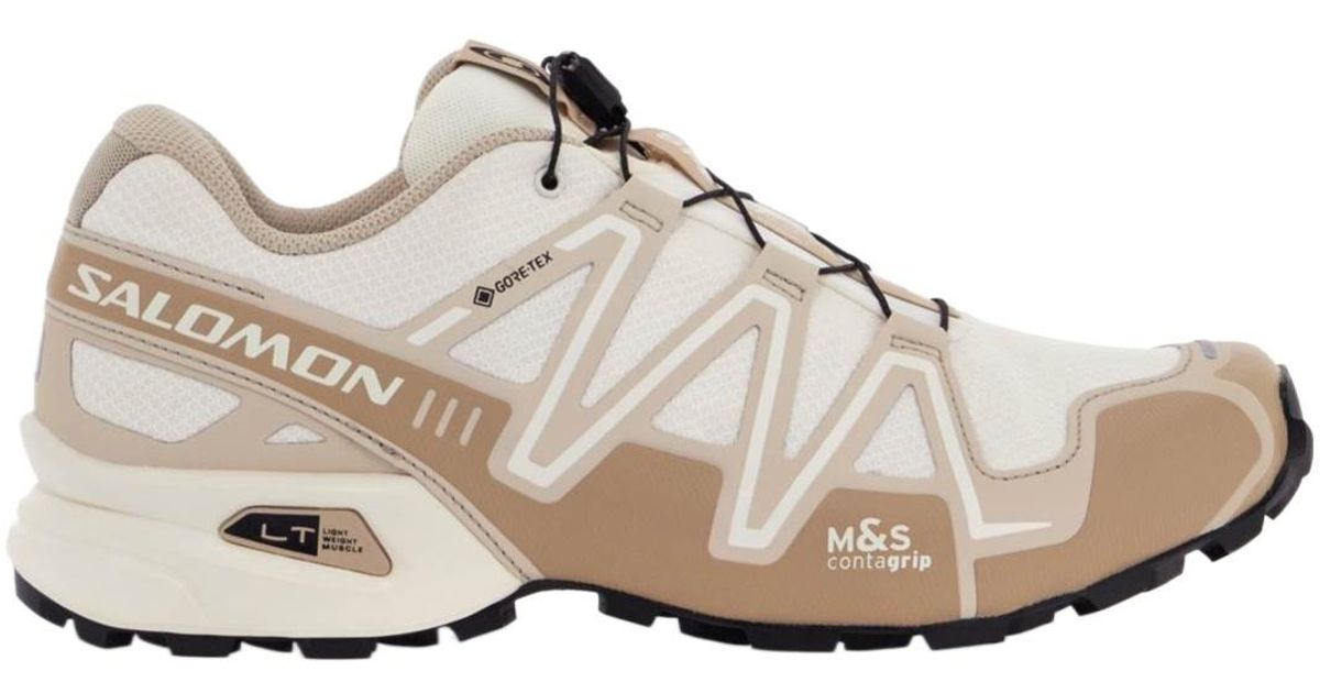 Salomon Lab Laced Sneakers in Gray for Men | Lyst