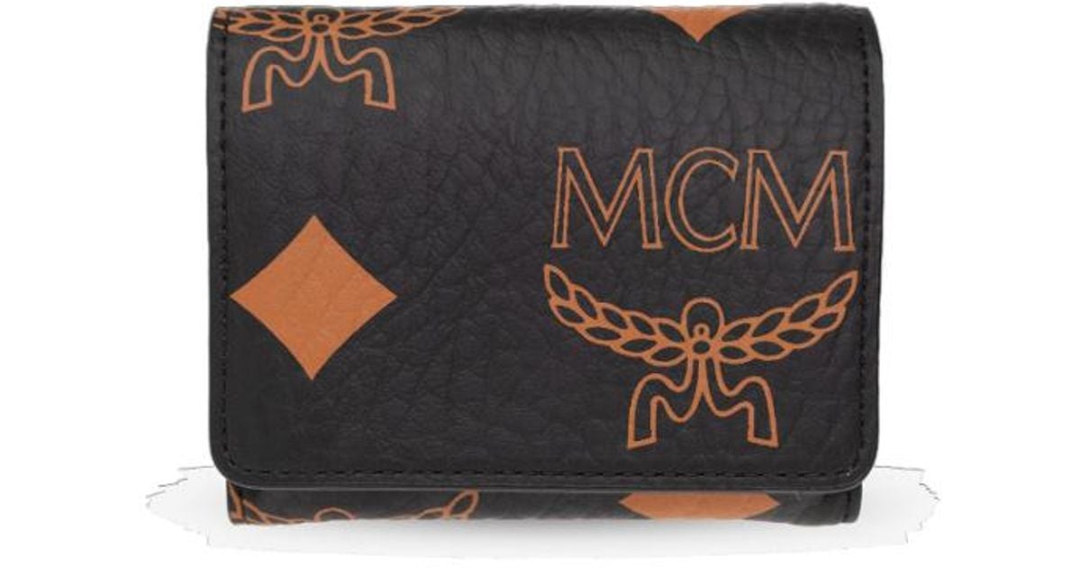 MCM Alphabet Wallet in White for Men | Lyst