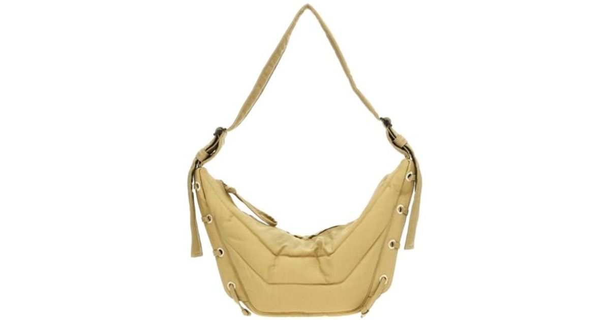 Lemaire Small Soft Game Quilted Shoulder Bag in Metallic | Lyst