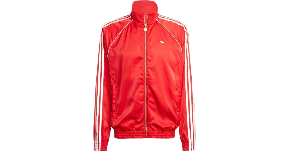 adidas Originals Embroidered-Logo Sport Jacket for Men | Lyst