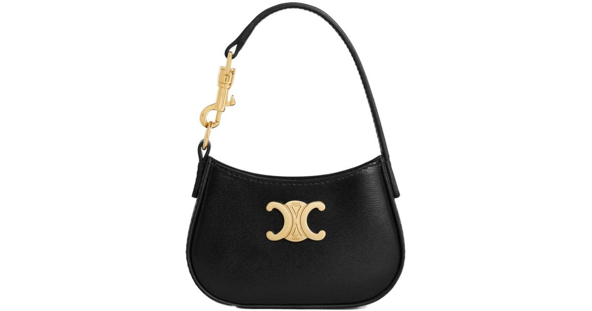 Celine Micro Tilly in Black | Lyst