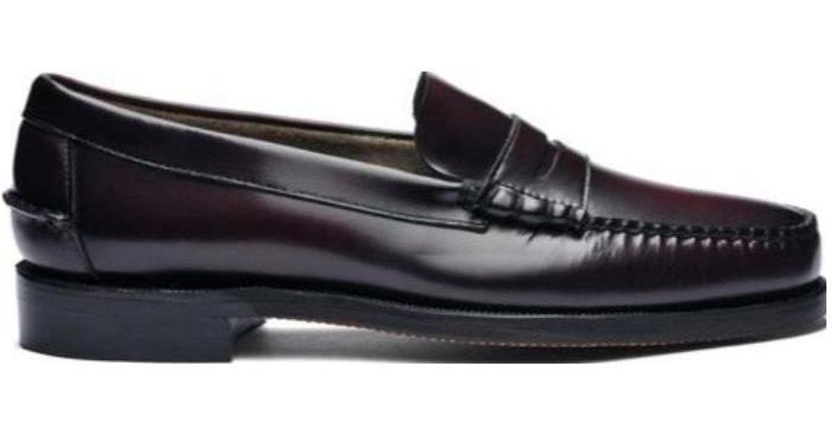 Sebago Logo Leisure Business Shoes in Black for Men | Lyst
