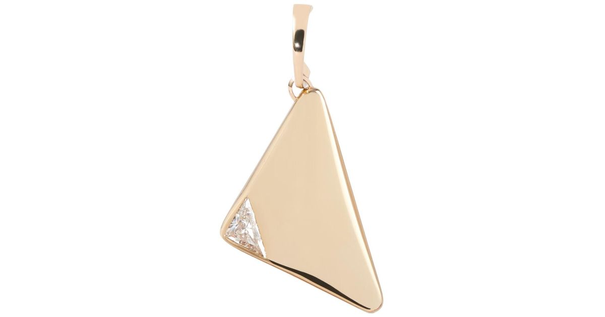 Prada Eternal Single Pendant Earring in Natural for Men | Lyst
