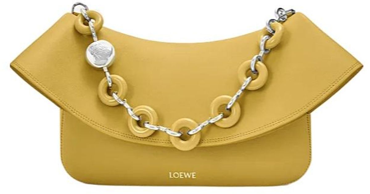Loewe Medium Ola Bag in Yellow | Lyst