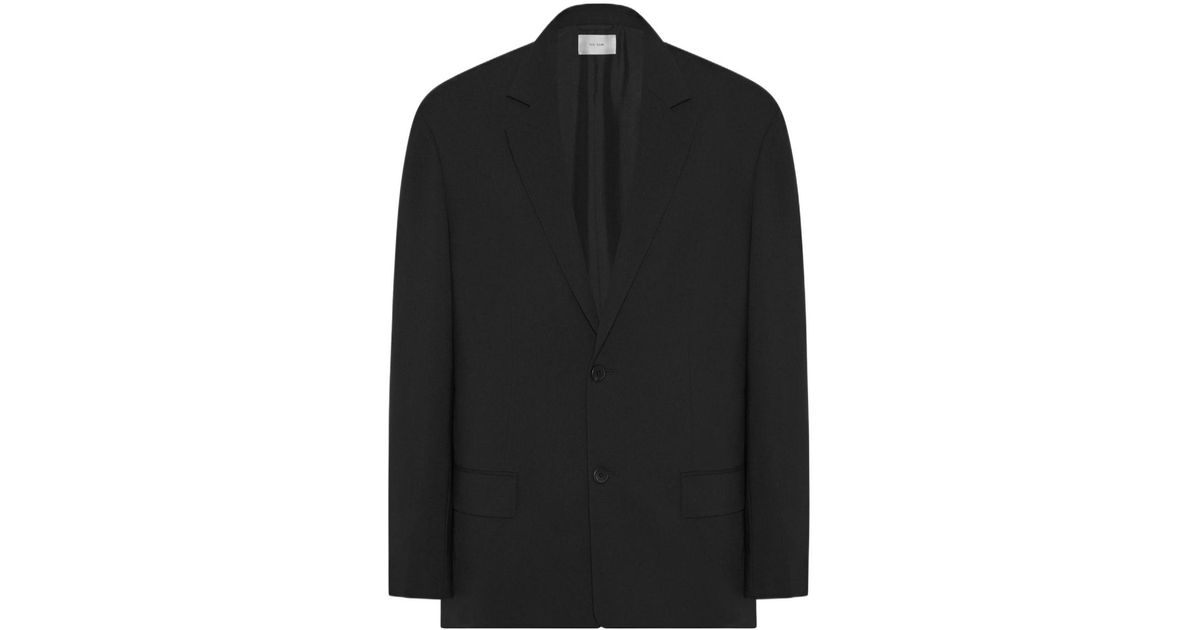 The Row Eligio Wool Suit Coat in Black for Men | Lyst
