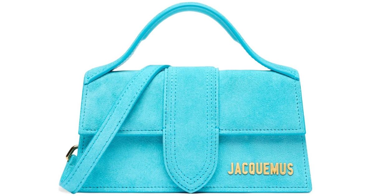 Jacquemus Logo Mini Crossbody Bag in Blue | Lyst