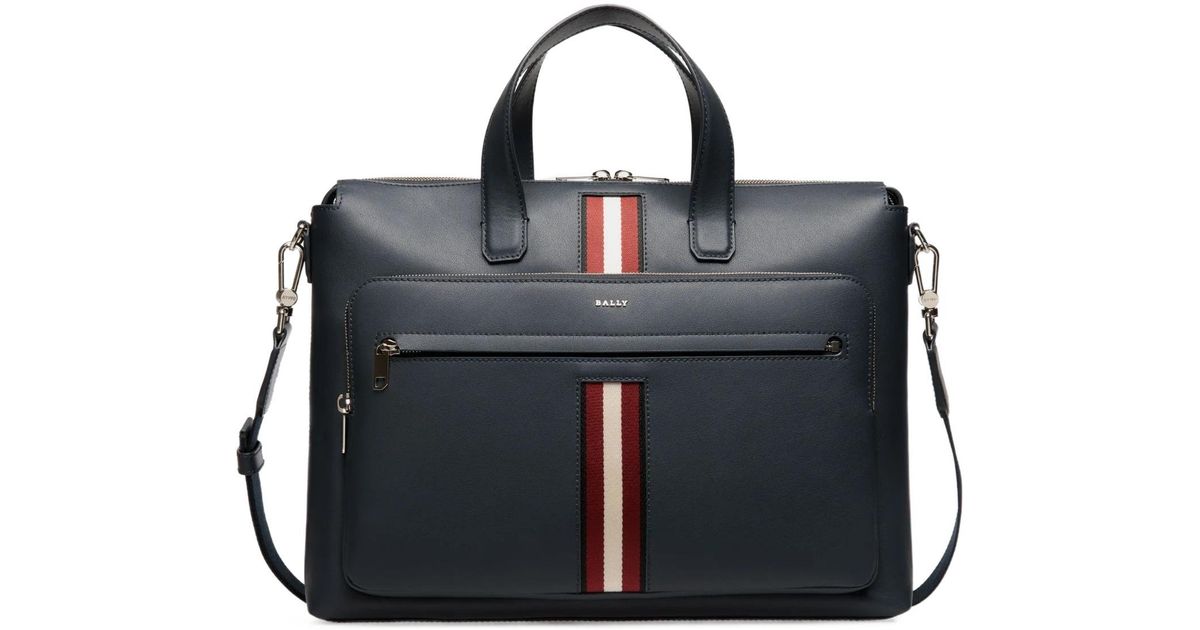 Bally Briefcase in Black for Men | Lyst
