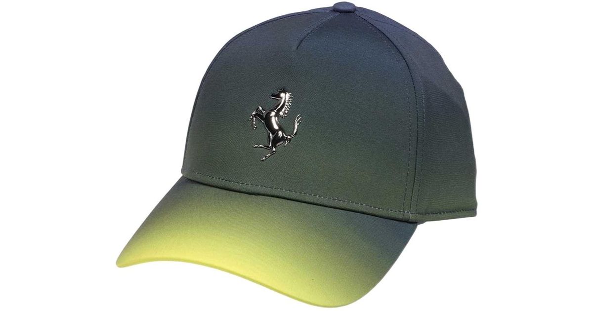 Ferrari Logo Hat for Men | Lyst