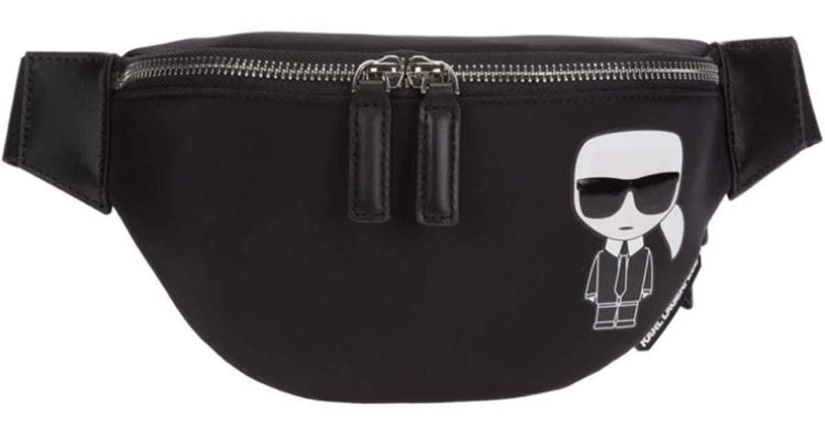 Karl Lagerfeld Ikonik Karl's Wallet in Black | Lyst