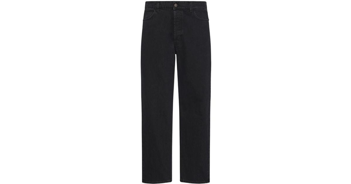 The Row Ross Belt-Loop Jeans in Black for Men | Lyst