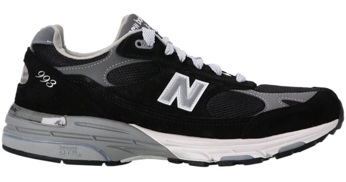 New Balance Round Toe Sneakers in Black for Men | Lyst