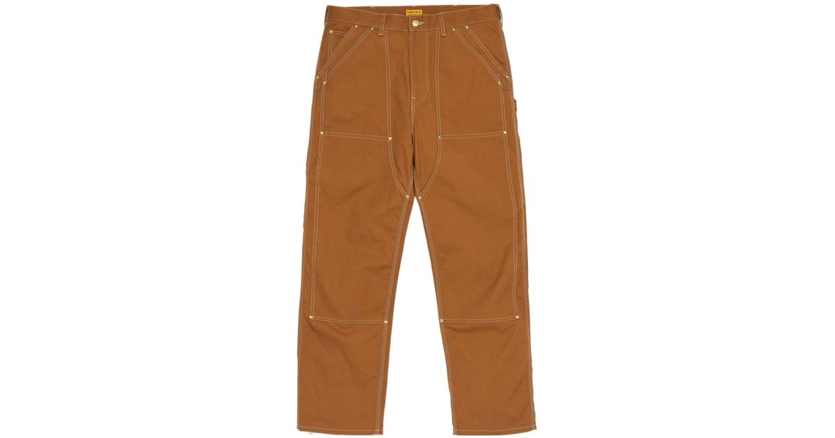 Human Made Duck Work Pants in Brown for Men | Lyst