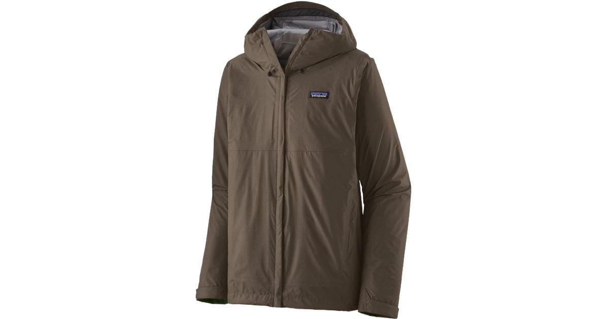 Patagonia Orrentshell 3L Waterproof Jacket in Brown for Men | Lyst