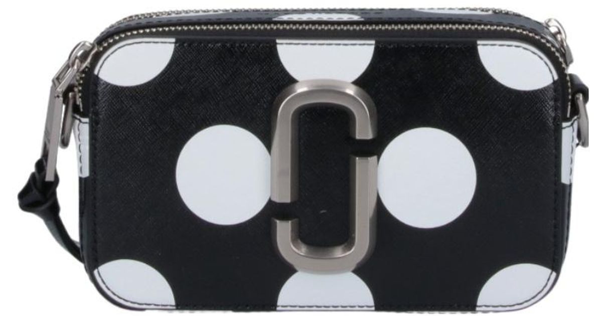 Marc Jacobs The Spots Snapshot Bag in Black | Lyst